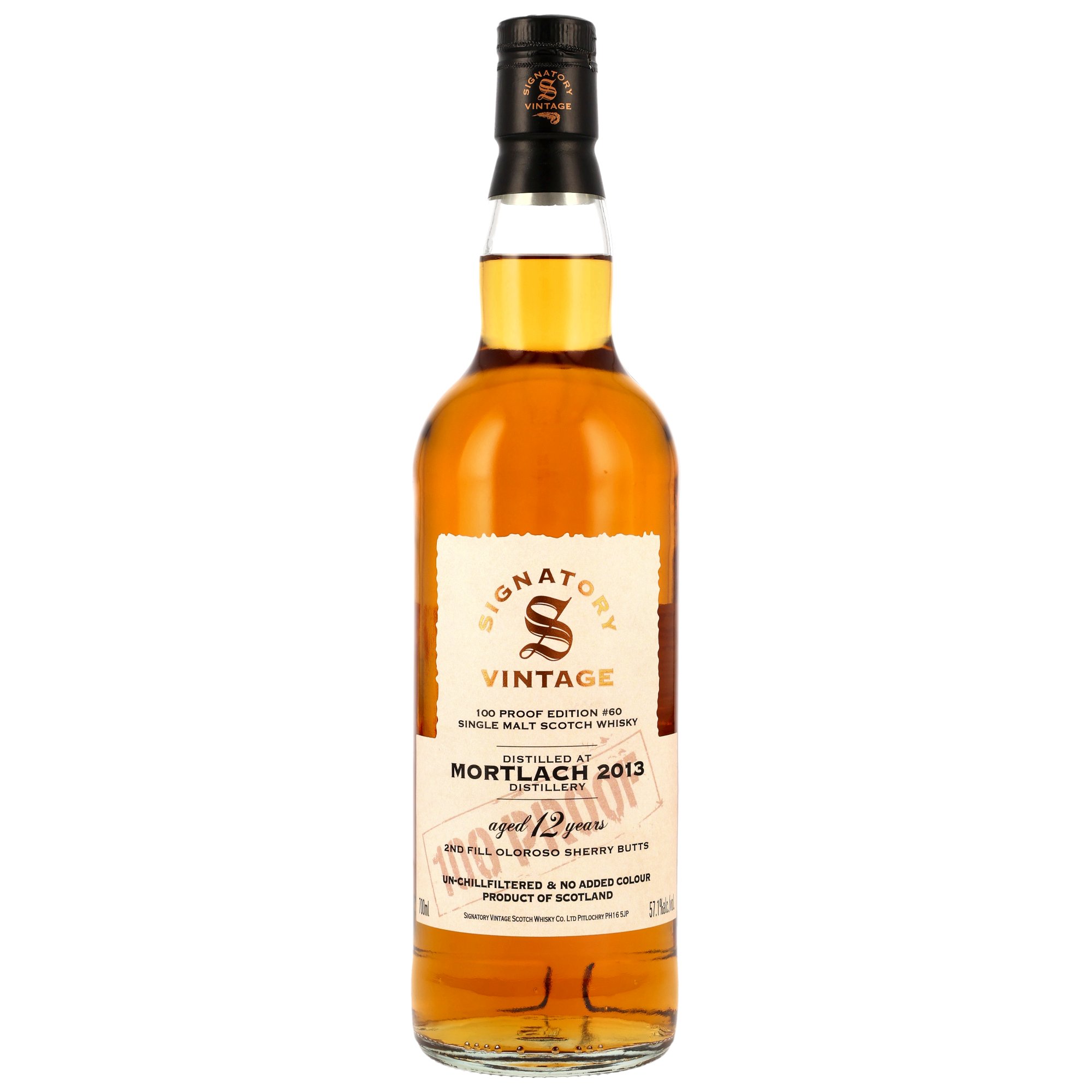 Mortlach 2013/2025 - 12 y.o. - Signatory 100 PROOF Edition #60 - W&M Shop